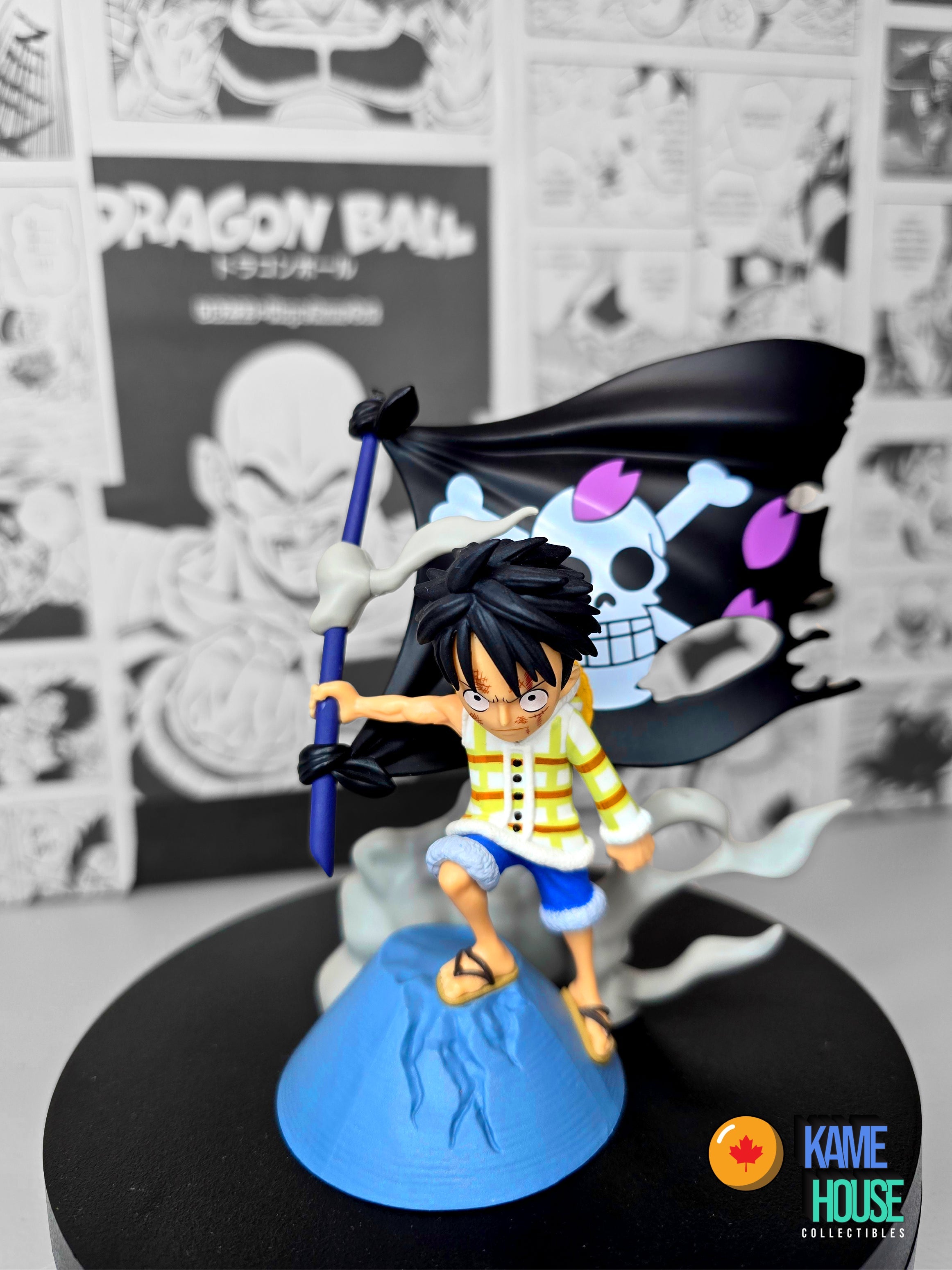 One piece-Luffy flag – Kamehouse Collectibles